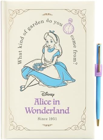 Grupo Erik Disney Alice In Wonderland Premium A5 Notebook With Pen ...