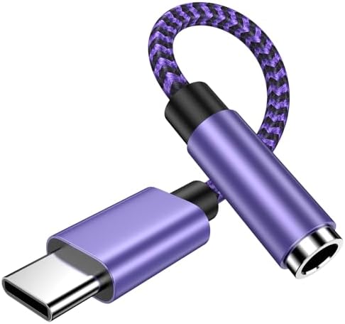 Amazon.com: USB C to 3.5mm Headphone Jack Adapter for Samsung Galaxy ...