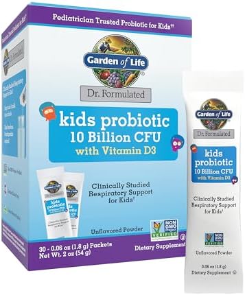 Amazon.com: Garden of Life Dr. Formulated Kids' 10 Billion CFU ...