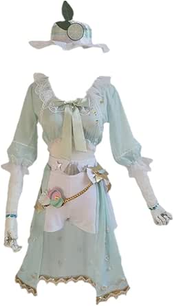 Amazon.com: Demi Bourbon/Barmaid Cosplay Costume Women Men Uniform ...