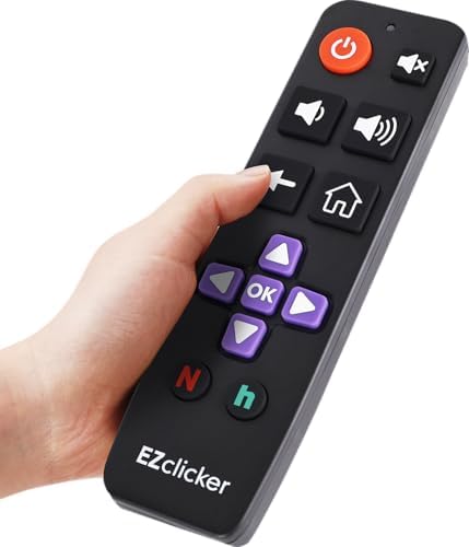 Amazon.com: [2 Pack] Anderic Easy Big Button Universal TV Remote ...