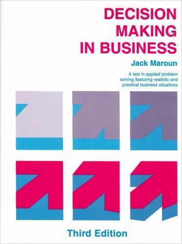 Decision Making in Business by Jack Maroun (1991-01-01): Jack Maroun ...