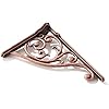 Amazon.com: Copper Shelf Brackets 8 Inch 4PCS Heavy Duty Antique Copper ...
