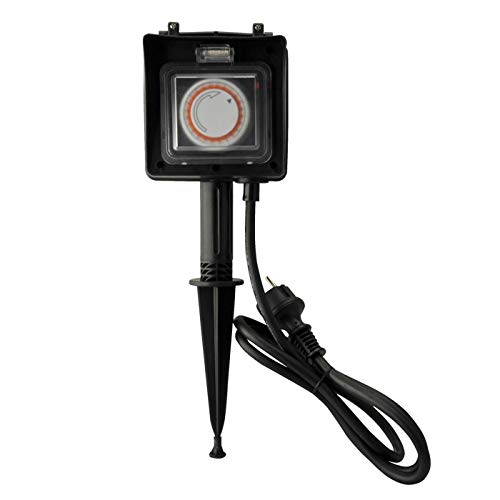 UNITEC Ground Spike with Double Socket and Mechanical Timer – BigaMart