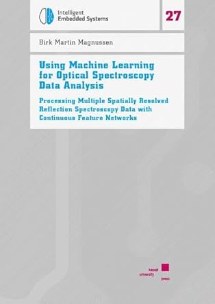 Using Machine Learning for Optical Spectroscopy Data Analysis ...