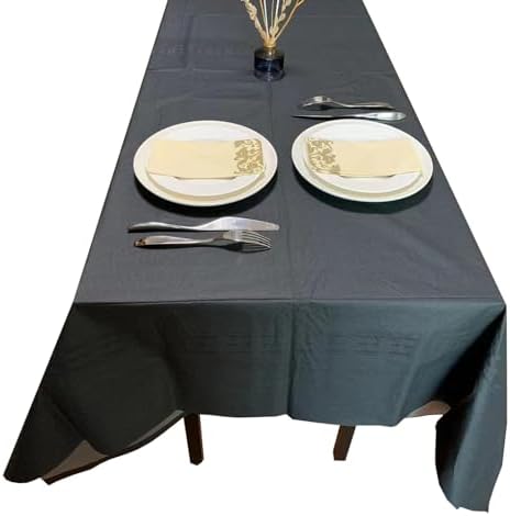 Amazon.com: White Paper Table Cloths for Parties | 11 Disposable ...