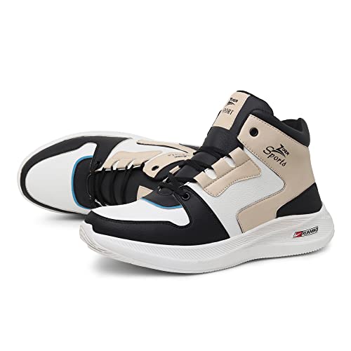 Buy Zixer Men's Trending Chunky Stylish High Top Fashion Casual Sneaker ...