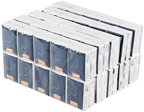 Afromy 100-Pack Mini Pocket Tissues Multipack,Tissue Pocket Packs, 4 ...