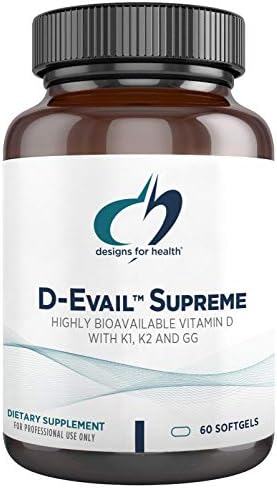 Amazon.com: Designs for Health ADK Evail - 5000 IU VIT D3 with Vitamins ...