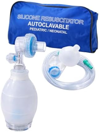 MDSS™ Pediatric Ambu Bag with Mask | Manual Resuscitator for Newborn ...
