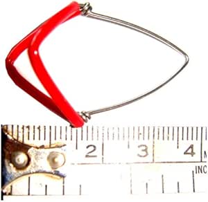 LARGE GENTS SIZE INDIAN SITAR SLEEVED MIZRAB PLECTRUMS, SET OF 6 PIECES ...