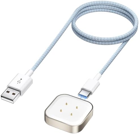 Amazon.com: NEWDERY Charger Cable for Fitbit Sense/Sense 2/Versa 3/4 ...