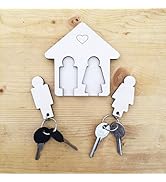 LAC Porte Clef Couple | Idee Cadeau Couple Original Porte Clef Coeur ...