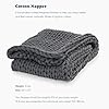 Amazon.com: Bearaby Cotton Hand-Knit Weighted Blankets for Adults ...
