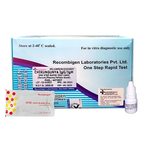 Recombigen Chikungunya IGG/IGMTest Kit | Pack OF 3 : Amazon.in: Health ...
