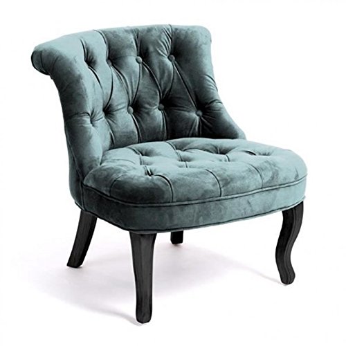 Fauteuil crapaud bleu | Fauteuil crapaud bleu pas cher