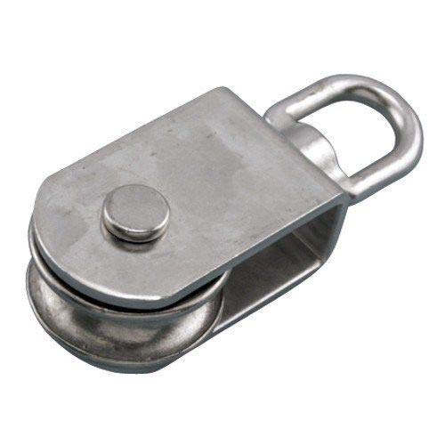 MarineNow 316 Stainless Steel Square Pulley Block 3/8" Rope x 2" 50mm ...
