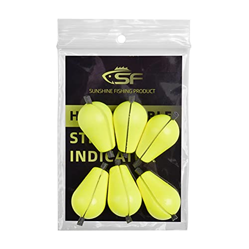 Snapklik.com : Fly Fishing Strike Indicator Foam Material Teardrop ...