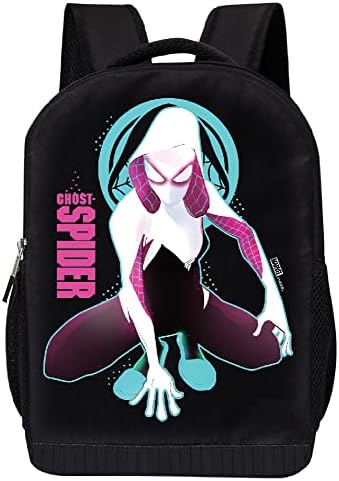 Amazon.com | Marvel Spiderman Ghost Spider Backpack – Spider Gwen Stacy ...