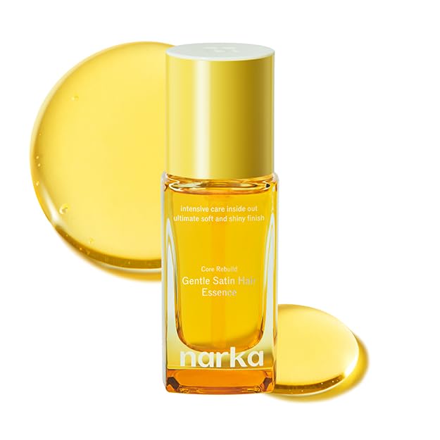 Amazon.com: NARKA Satin Anti-Frizz Hair Oil – Lightweight Non-Greasy ...