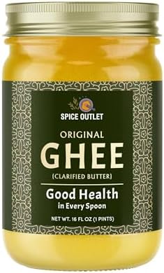 Amazon.com : Spice Outlet Fresh Made ORIGINAL GHEE (Clarified Butter ...