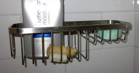 Amazon.com: InterDesign Easy Lock Pro, 2-Tier Shelf, Brushed Stainless ...