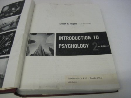 Introduction to psychology: Ernest R. Hilgard: Amazon.com: Books