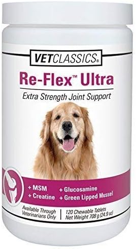 Amazon.com : Vet Classics Re-Flex Ultra Extra-Strength Joint Support ...