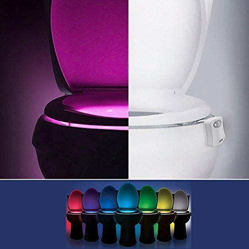Amazon.com : Olixar Toilet Light Motion Detection - Toilet Bowl Night ...