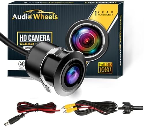 Buy Audio Wheels Fish Eye Full HD Wide-Angle car Reverse View Rear ...
