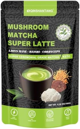 Amazon.com: RYZE Mushroom Matcha, USDA Organic with 6 Adaptogenic ...