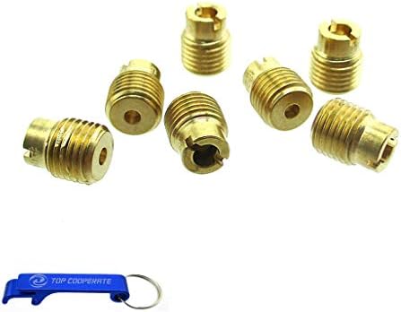 Amazon.com: TC-Motor Carburetor Jets Carb Main Jet #50#55#60#65#70#75 ...