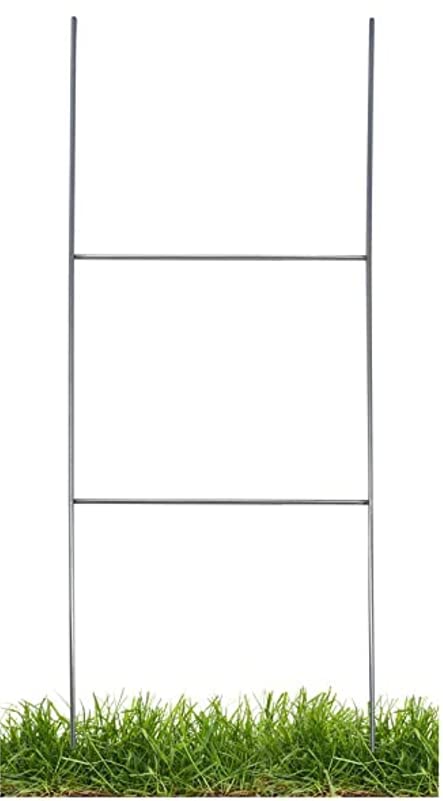 Amazon.com: Yard Signs Step Stakes - 10 x 30 inch H Frame Wire Stake ...