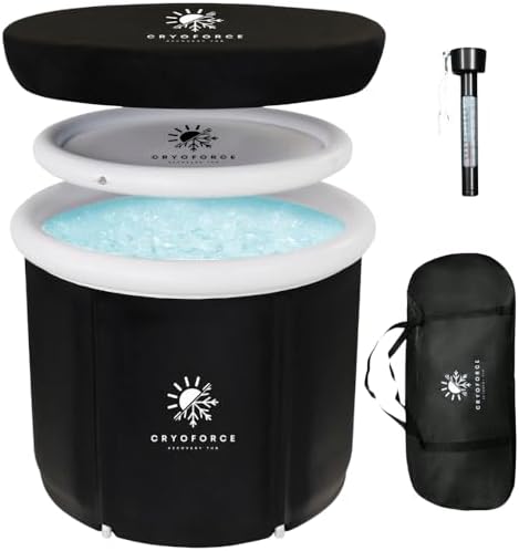 Polar Ice Bath Recovery Tub / 370L Portable Ice Bath for Cold Water ...