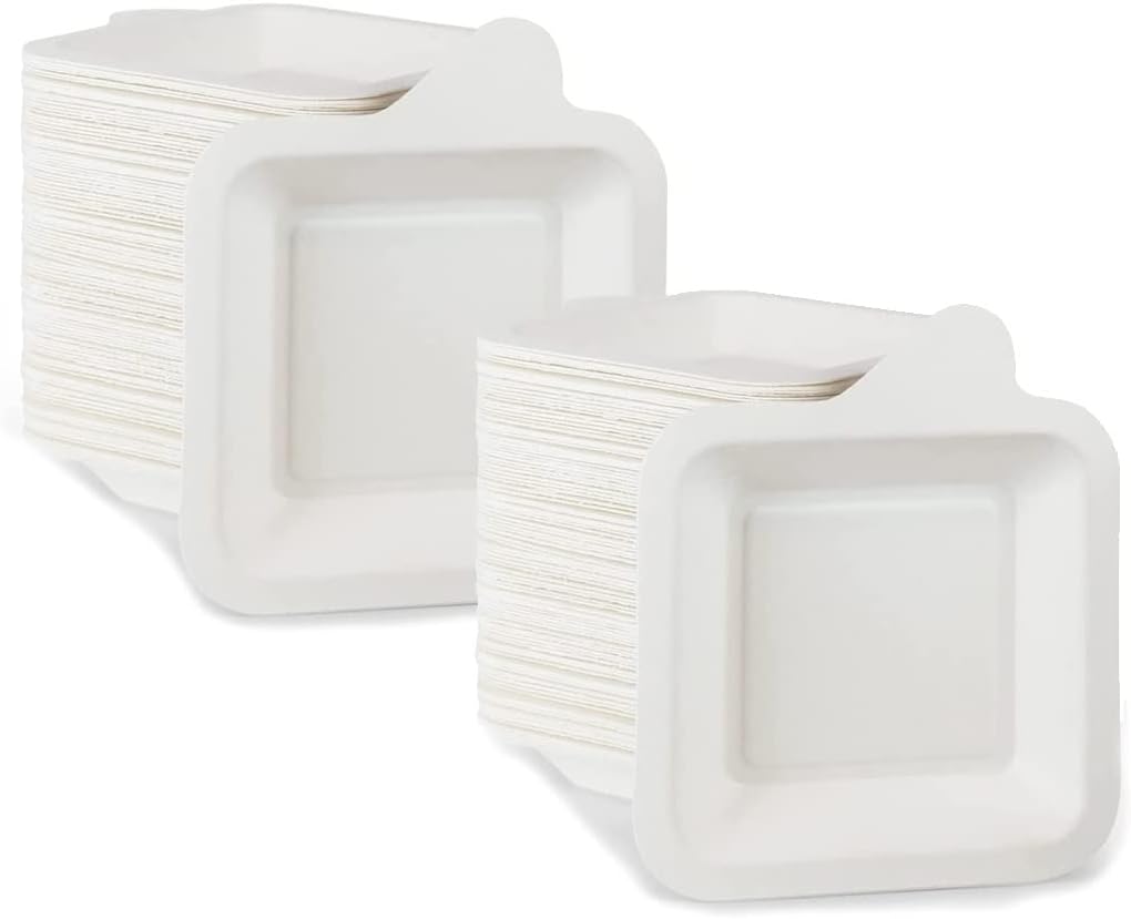 Amazon.com: Outside the Box Papers Gold Foil Mini Dessert Paper Plates ...