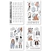 Amazon.com: Rongrong Let's Go Girl Planner Stickers Book for Planners ...