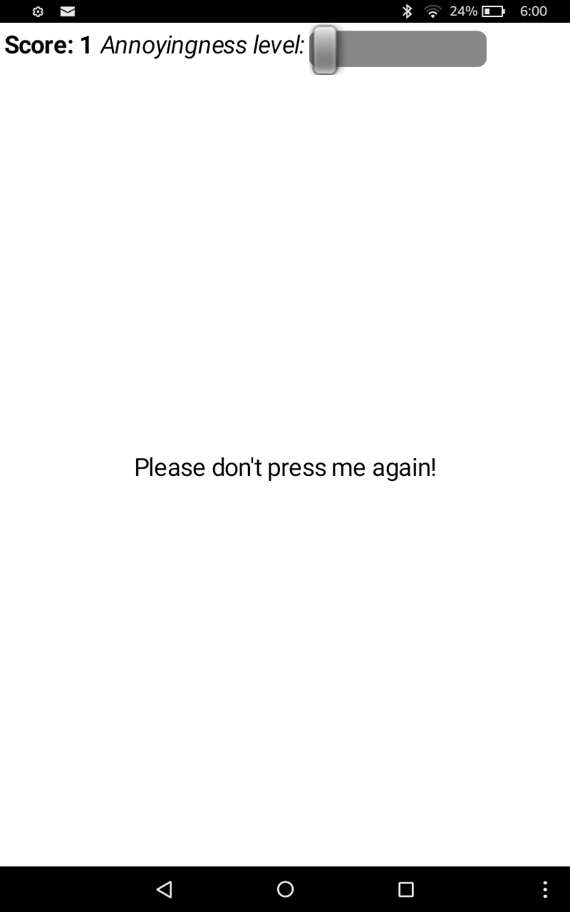 The Useless Button - App on the Amazon Appstore