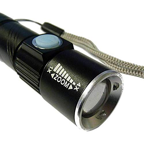 BIG BOOM ® 2X(Ultra Powerful LED Torch Rechargeable USB with Beam Focus ...