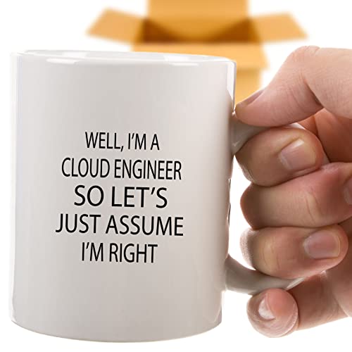 Amazon.com: Coffee Mug Graduation Gift, Well, i'm a Cloud Engineer So ...
