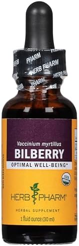 Amazon.com: Herb Pharm Bilberry Liquid Extract for Eye and Vision ...