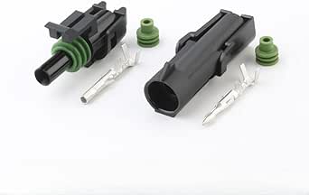 Amazon.com: JATY 5sets 1-pin DJ3011Y-2.5-11/21 Delphi Male and Female ...