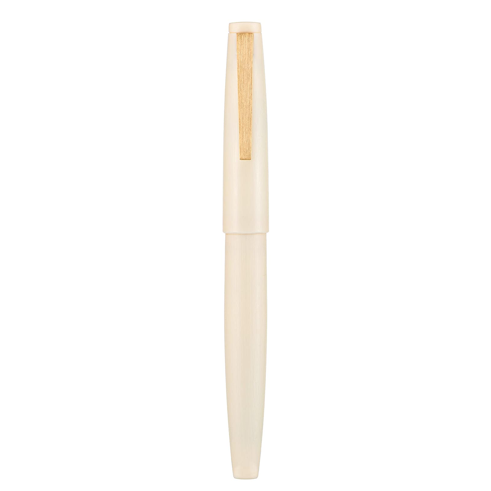 Amazon.com : Jinhao 80 Ivory White Fiber Brushed Fountain Pen, Iridium ...