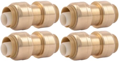 Amazon.com: SharkBite Max 1/2 Inch Polybutylene Transition Coupling, Pack of 6, Push to Connect ...