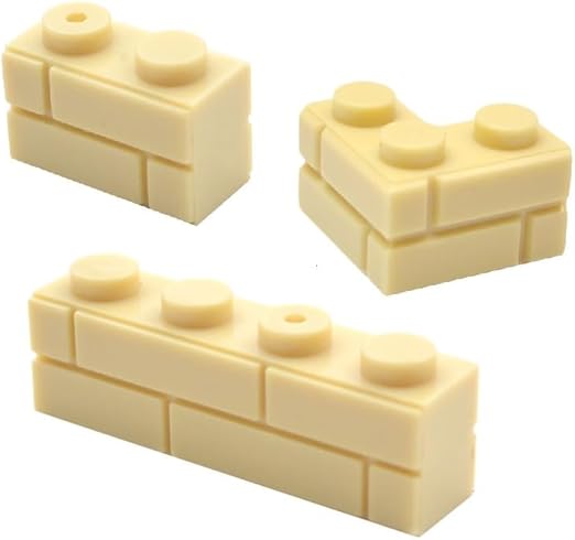 Amazon.com: 120 Pcs Masonry Profile Bricks - Compatible with Lego Parts ...
