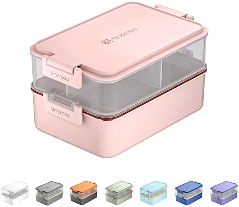 Amazon.com: Uybieef All-in-One Bento Box Container - Large 61-oz Adult ...