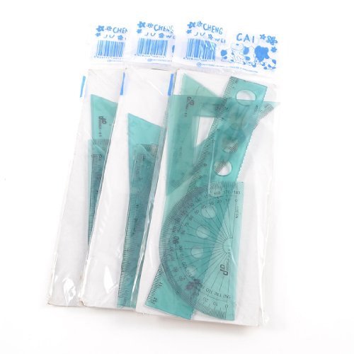 Alcoa Prime3 Sets 4 in 1 Plastic Dark Cyan Protracto Ruler Combination ...
