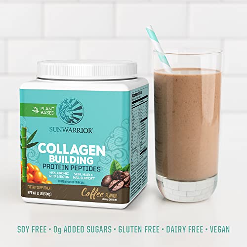 Sunwarrior Vegan Collagen Protein Powder Plant-Based | Hyaluronic Acid ...