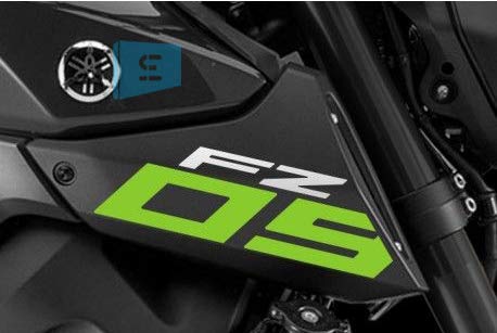 SIGN EVER Yamaha Fz 09 Bike Stickers for Tank Sides Visor Mudguard ...