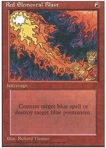 Amazon.com: Magic The Gathering - Red Elemental Blast - Fourth Edition ...