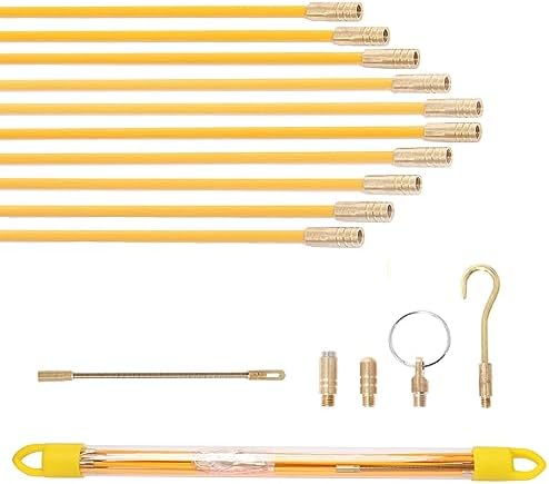 Faithfull FAICRS330 3.3M Cable Access Rod and Accessories Kit - 15 ...